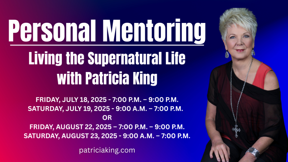 August 22-23 - Mentoring with Patricia King - Patricia King Ministries